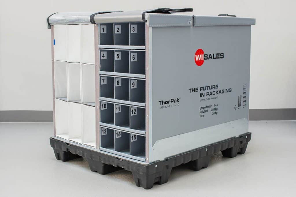 Large load carriers + reusable transport containers [langlebig]