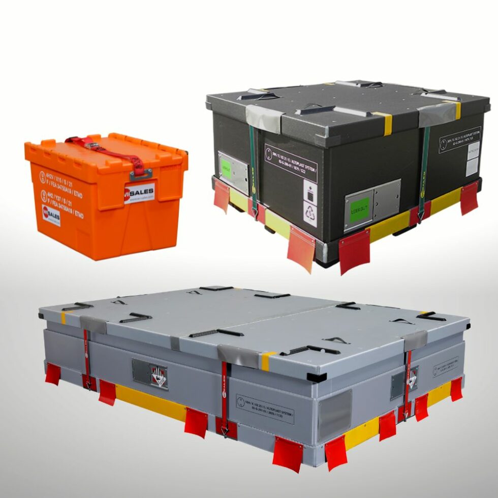 Transport Container Lithium Ion Battery e-Mobility